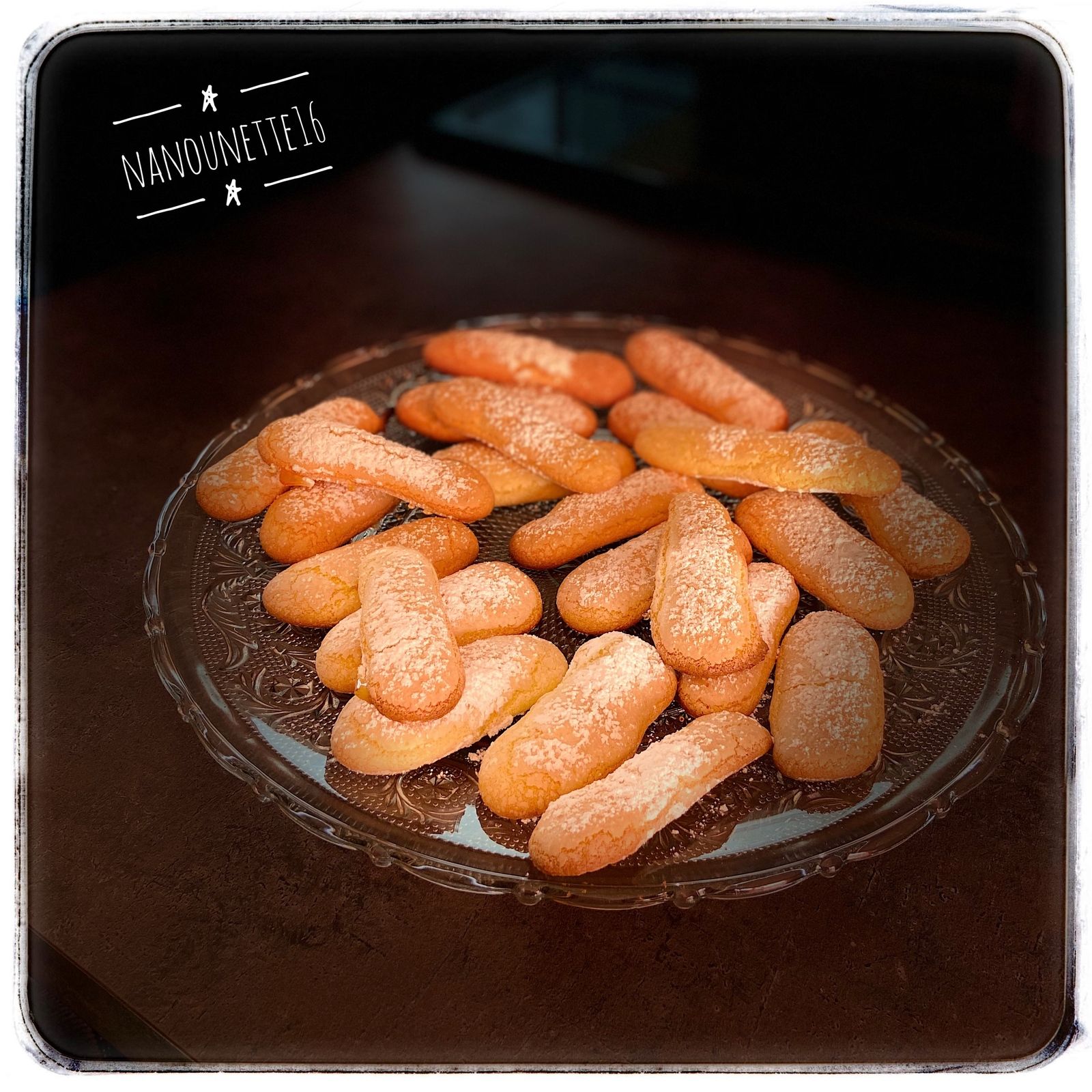 Biscuits à la cuillère - Thermomix - Les saveurs d'Anne-Laure