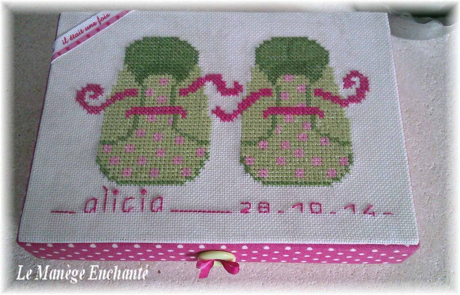 Petits petons en boite ... - le blog lemanegeenchante