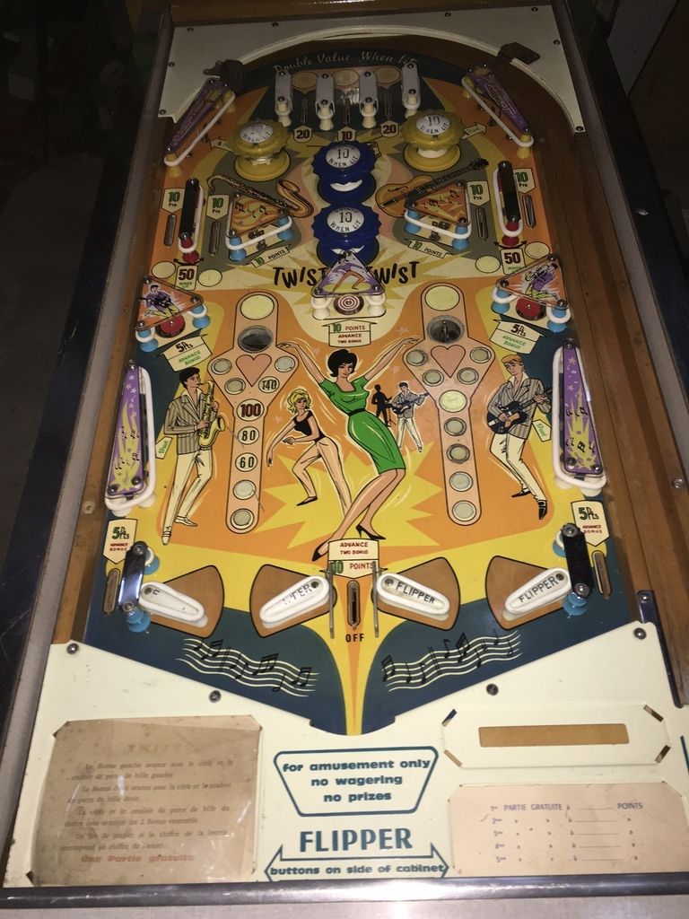 flipper rally (marque française) - jeux de bistrot ancien Jukebox ...