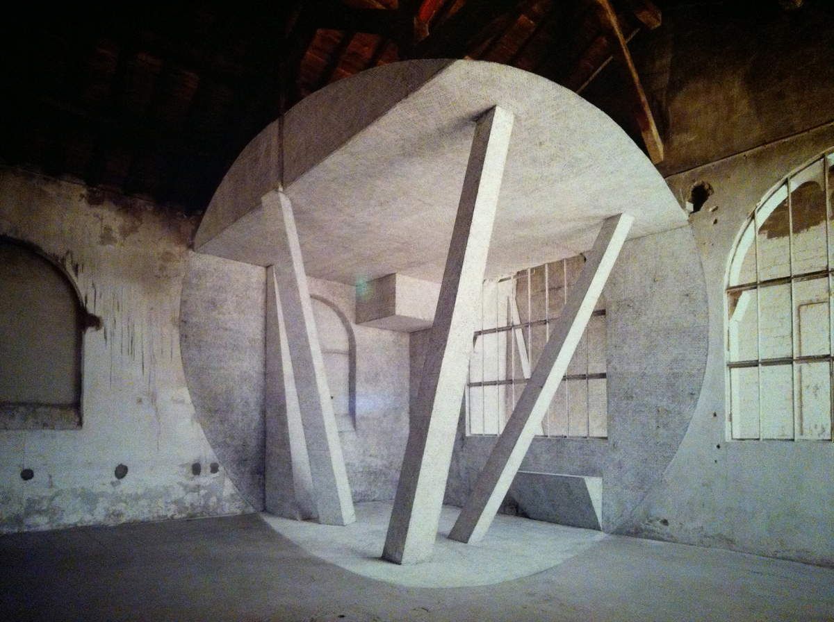 Anamorphose, Georges Rousse, base sous-marine, Bordeaux - Les bricoles ...