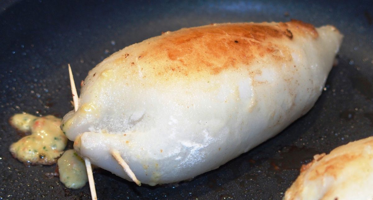 Calamars farcis au chorizo - Les recettes de Virginie