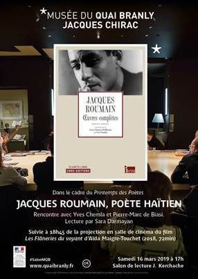 Présentation des Oeuvres Complètes de Jacques Roumain au musée du Quai ...