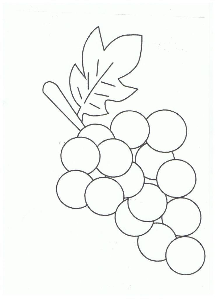 Activité pour les enfants : Le raisin en gommettes - Mes Créations Mon ...