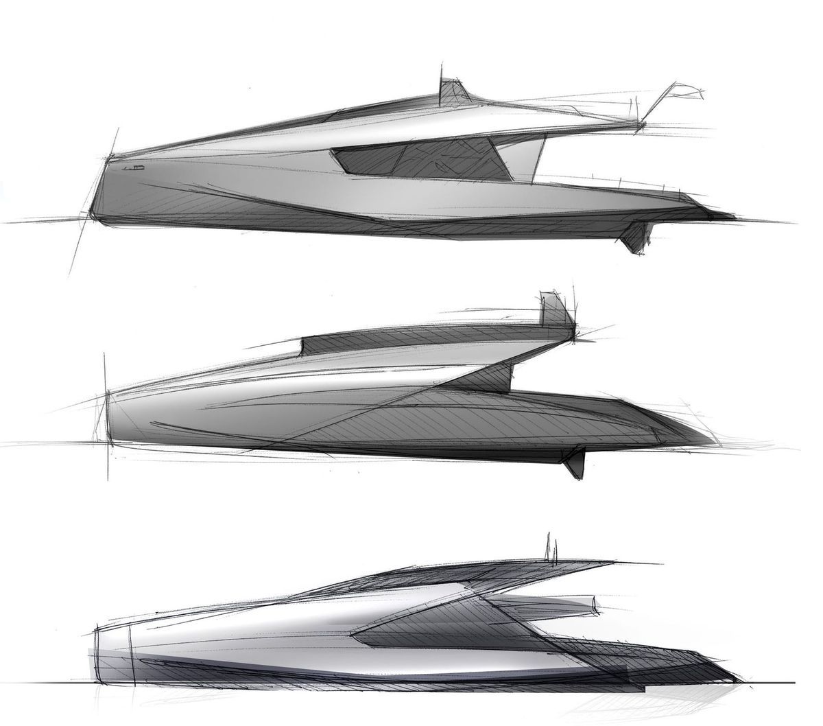 Toutes premières images du motor-yacht catamaran signé JFA Yachts ...