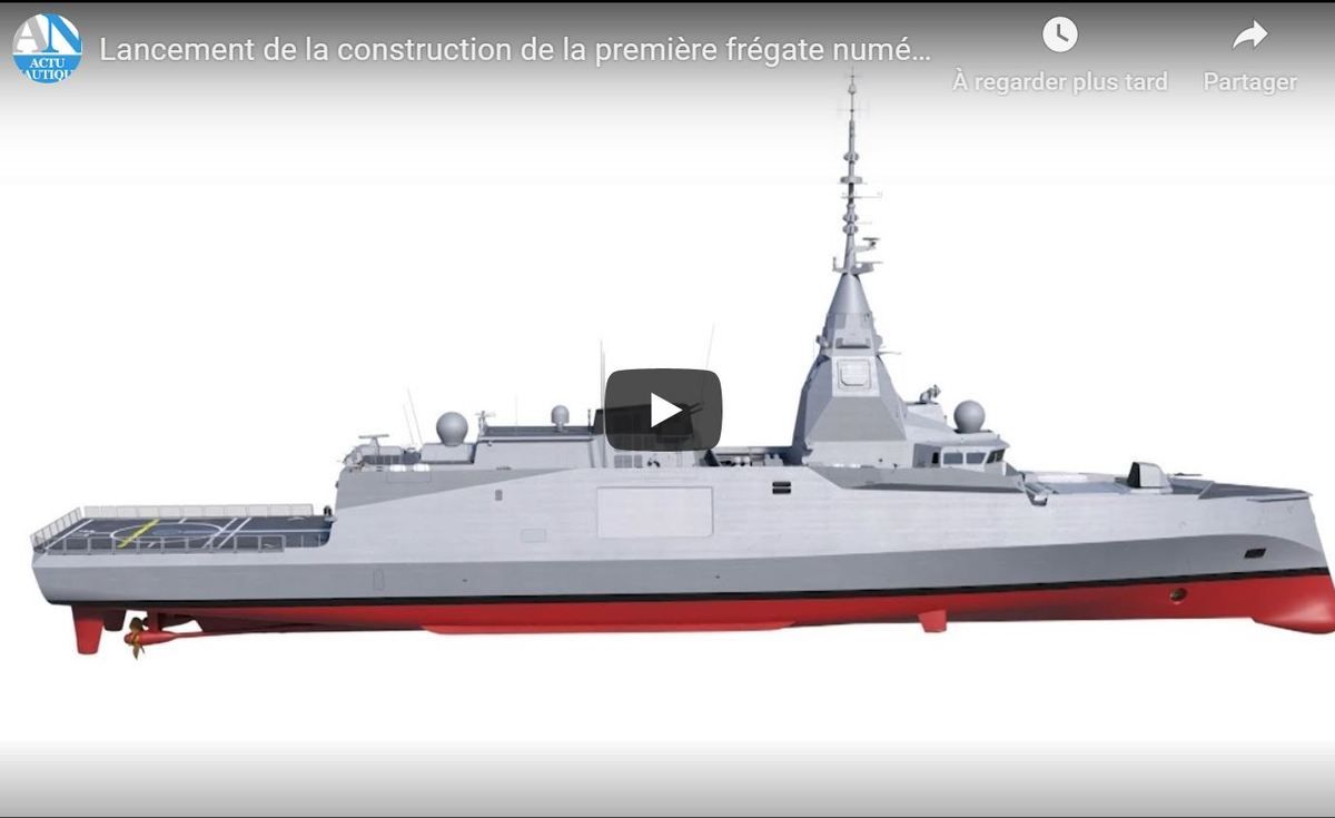 Première présentation vidéo de la nouvelle Frégate numérique de la ...