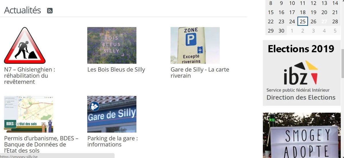 Silly et ses infos ... - Ensemble Pour Silly