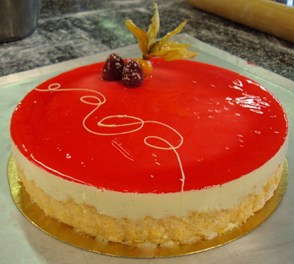 Charlotte vanille fruits rouges - Cook for You = Je cuisine pour vous