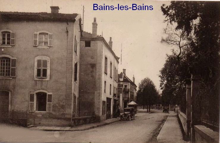 Bains les Bains autrefois - LES VOIVRES 88240