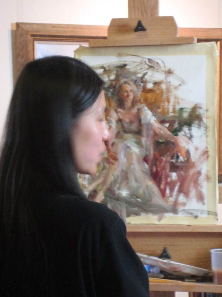 Daniel J. Keys demo and Oil Painters of America National show 2014 - Creative Art Blog