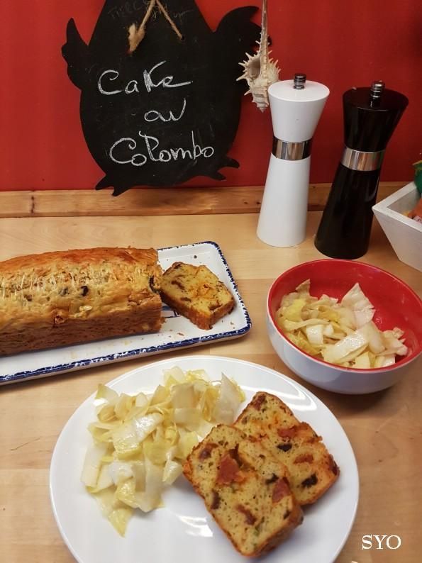 Mon Cake au Colombo et Saveurs Epicées - Chez Mamigoz