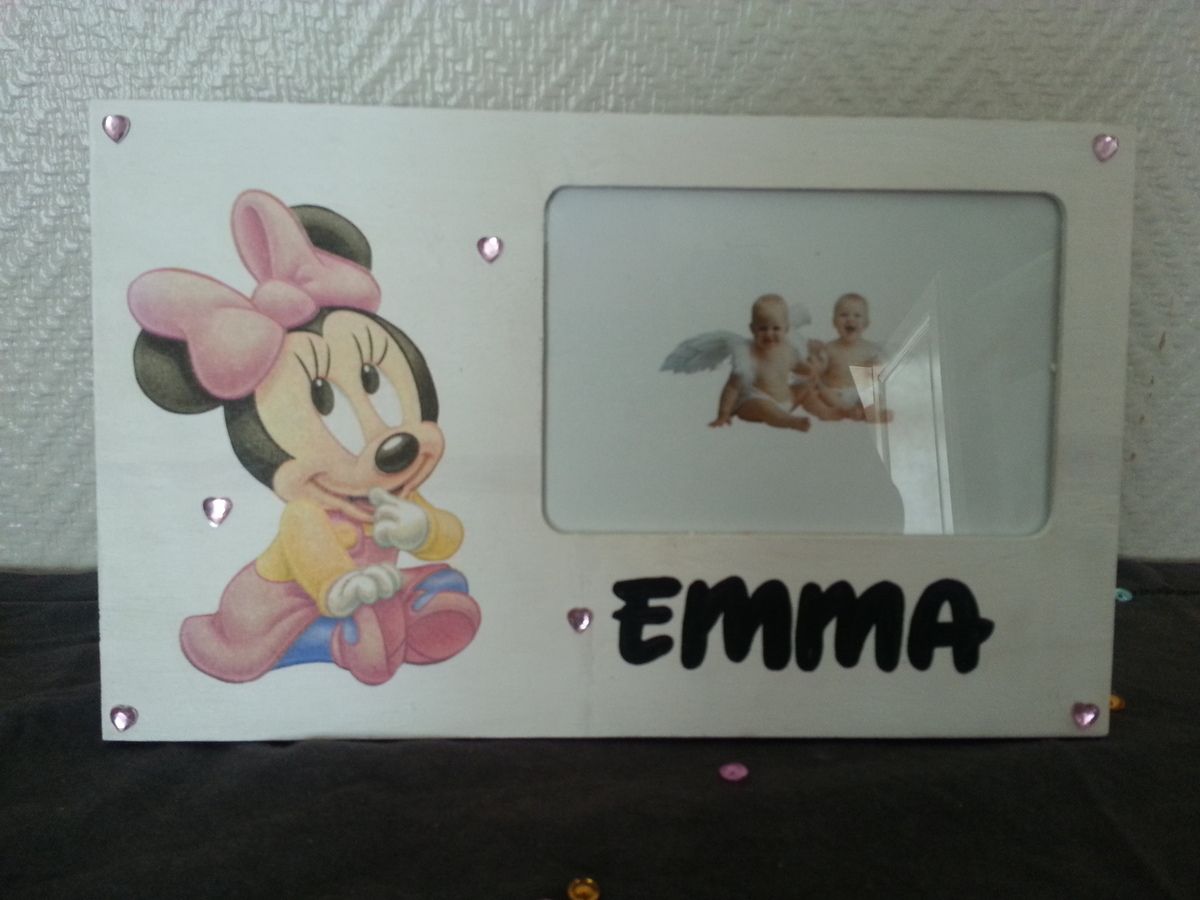 cadre photo minnie - aupaysdesmerveilles89