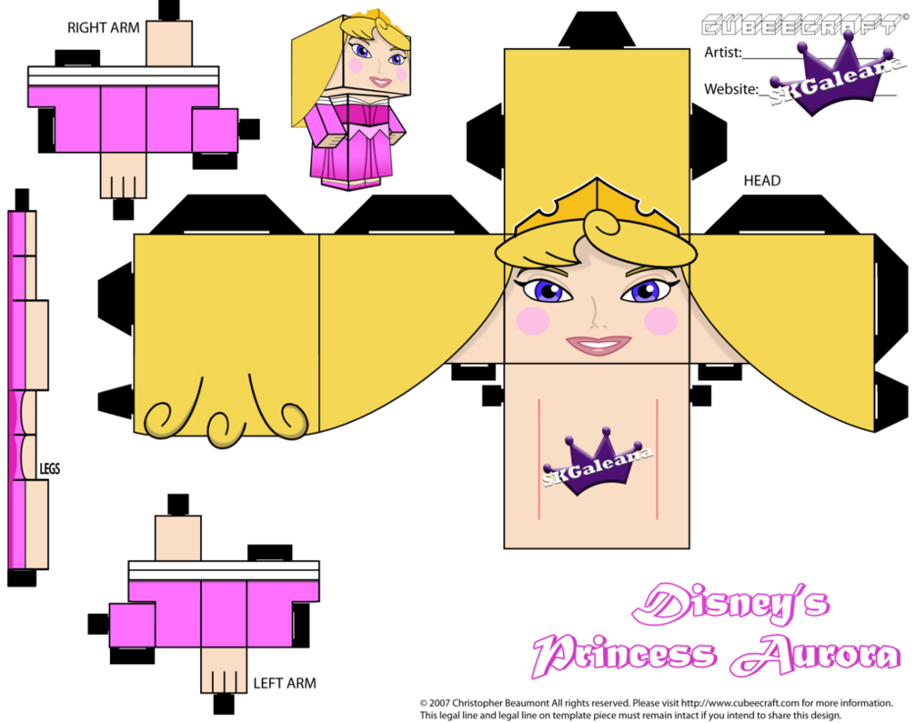 PaperCraft Princesse Disney - Lola Créa