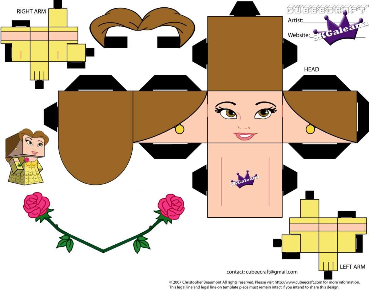 PaperCraft Princesse Disney - Lola Créa