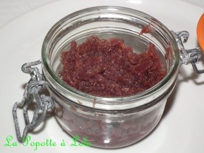 Confit d'oignons rouge au thermomix - La popotte @ lolo