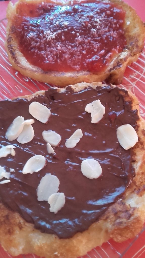 Pain perdu au lait d'amandes - Greedy-and-light