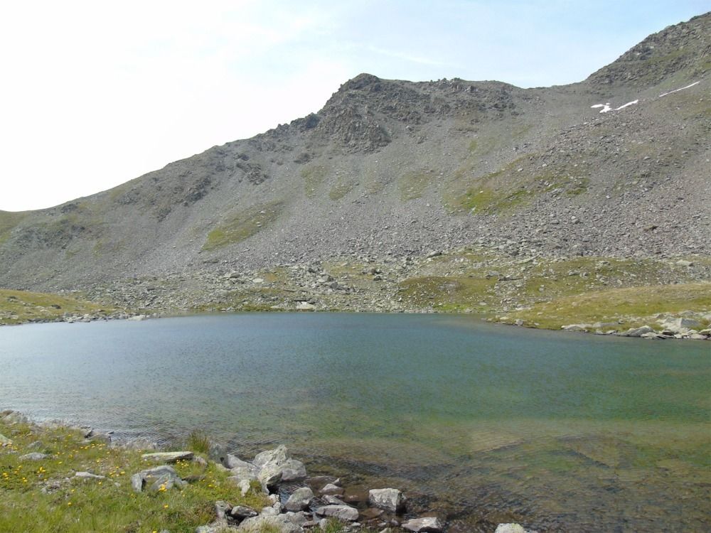 Col des Sarrasins ( 2844m) - Point haut (2938) - Lacs de la Cula (2590m ...