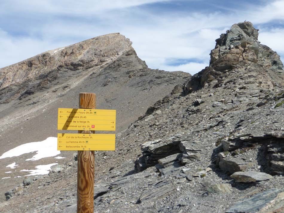 Pointe des Fours (3072m) par Le Manchet - RANDONNEES SPORTIVES