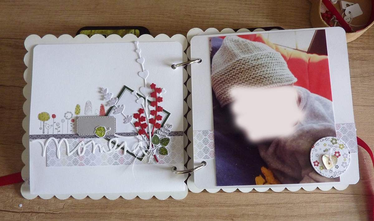 Anne : mini album naissance - Le blog de la boutique Fée du Scrap ...