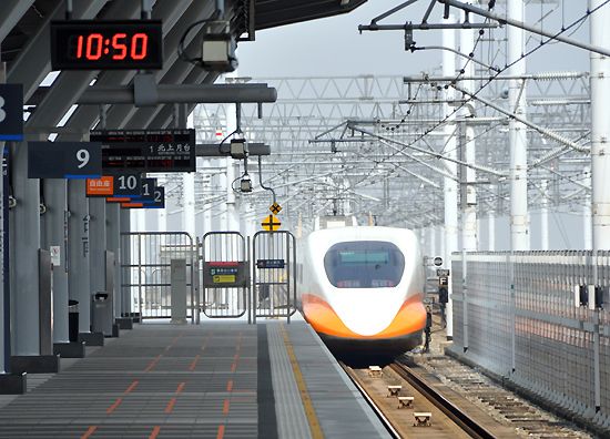 TGV taiwanais - L'avis du rail
