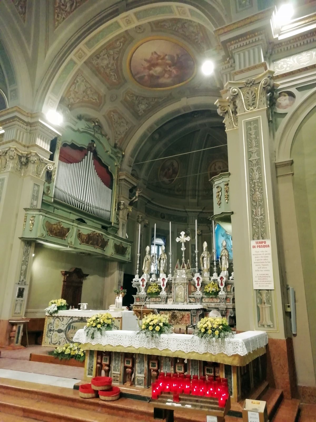 Interno della chiesa di Codogno - RICAROLRICECITOCORO