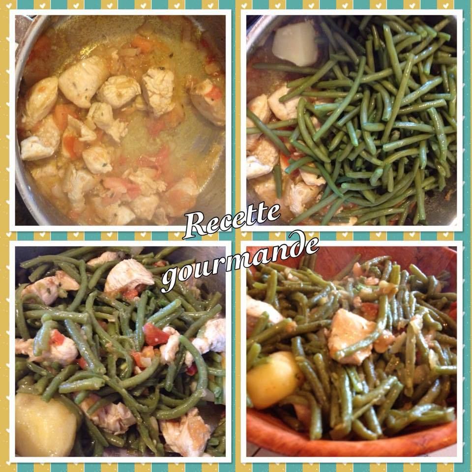haricot vert au poulet aux epices cumin paprika tomate - recettes-trop ...