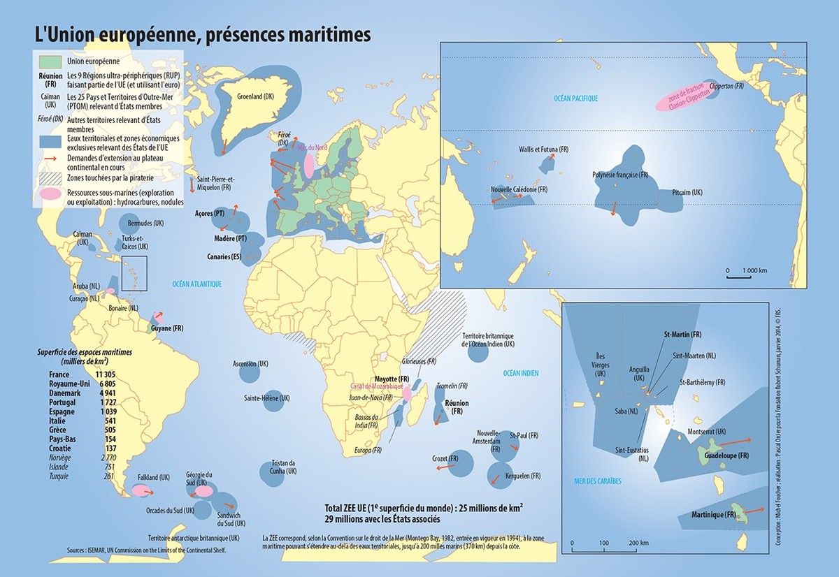 Les espaces maritimes au coeur des enjeux géostratégiques. (2ème partie ...