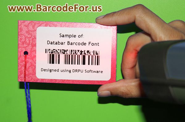 Design Barcode Labels for Identifying Small Items using Databar Font ...