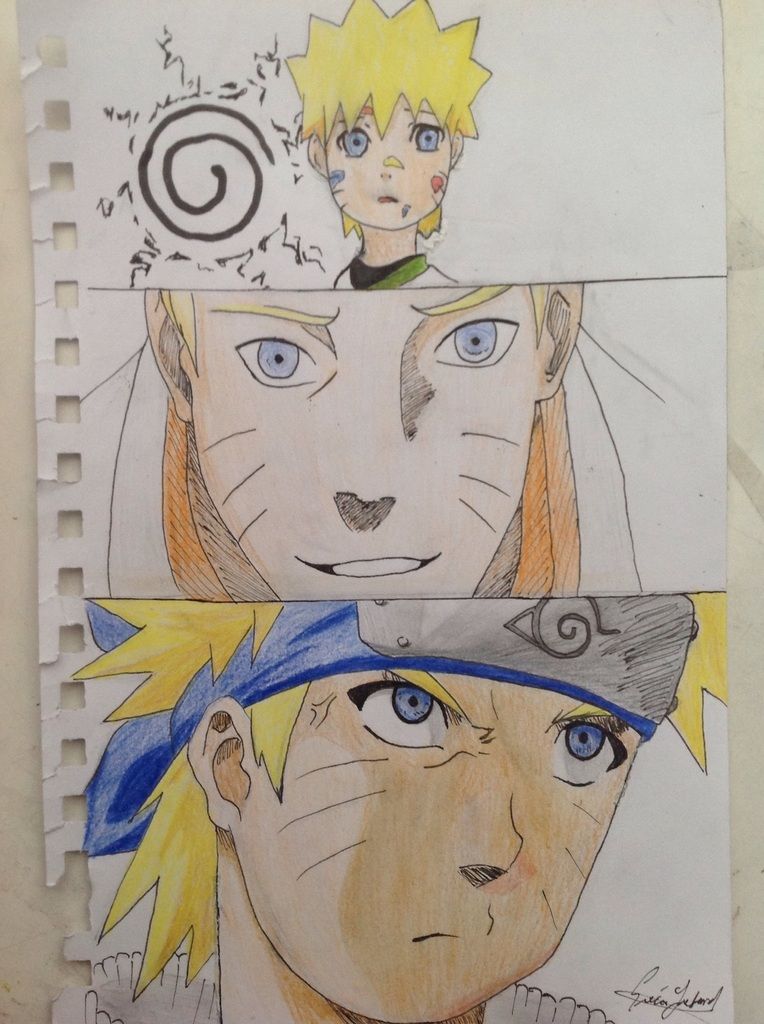 Naruto Uzumaki - Naruto - Manga Sketch