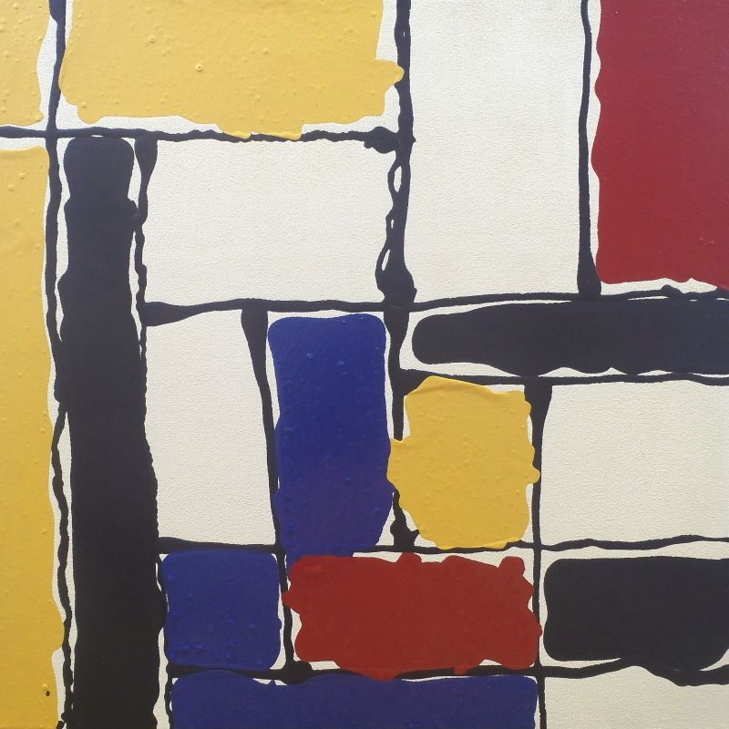 Explorations, peinture acrylique - Alice Maynard