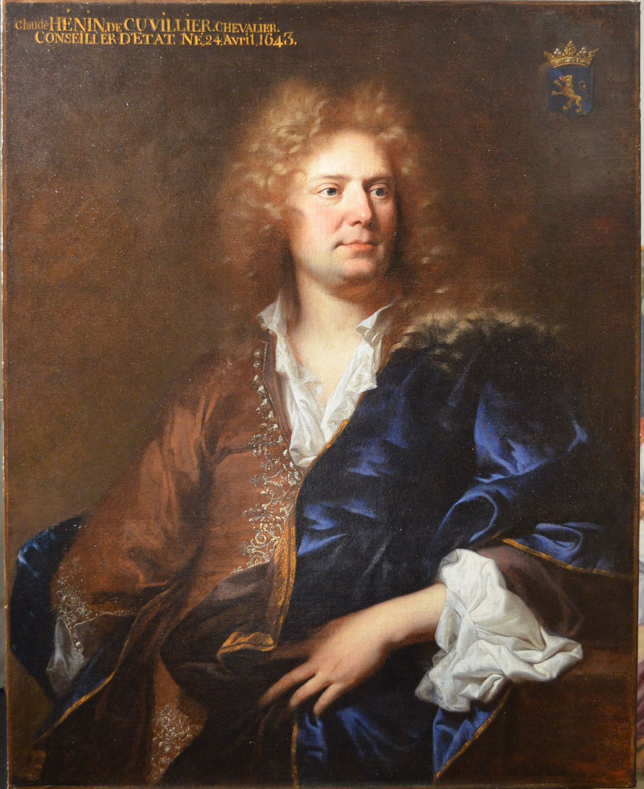 Le portrait retrouvé de Claude Hénin par Rigaud - Hyacinthe Rigaud ...