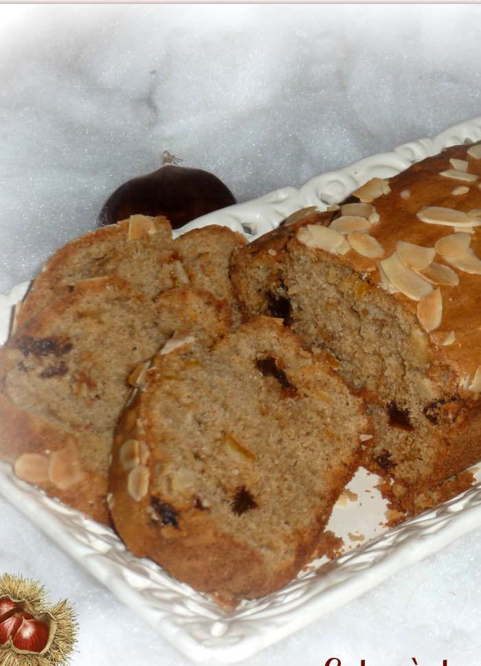 Cake à la farine de châtaignes - Chez Vanda