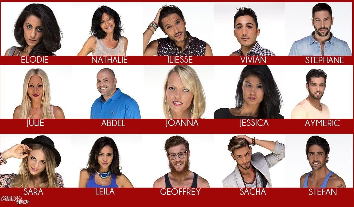 Les personnages de secret story 8
