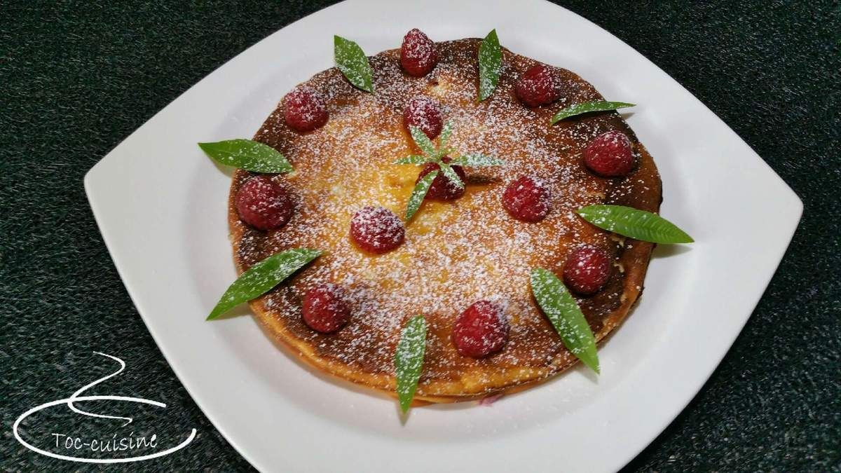 gâteau mousseux au lemon curd - toc-cuisine.fr