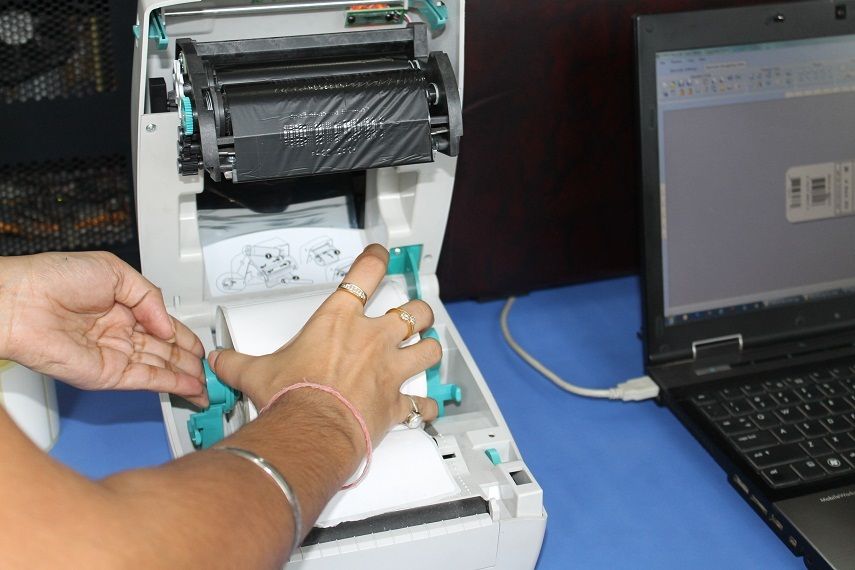 How to use zebra thermal printer to print barcode labels - Sticker ...