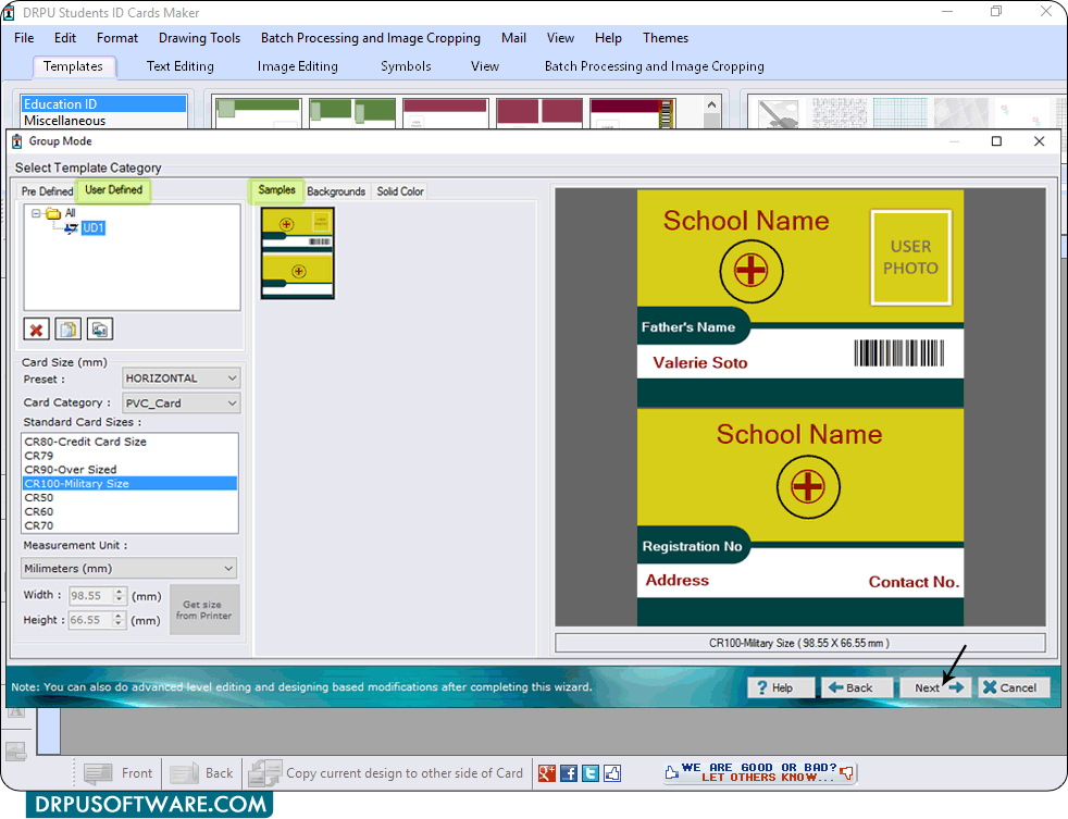 Student ID Cards Maker Software: How to generate multiple ID cards for ... Student ID Cards Maker Software: How to generate multiple ID cards for ...