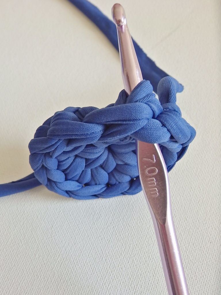 Rond parfait crocheté au point de jersey - Tutoriel - faitenchiffon