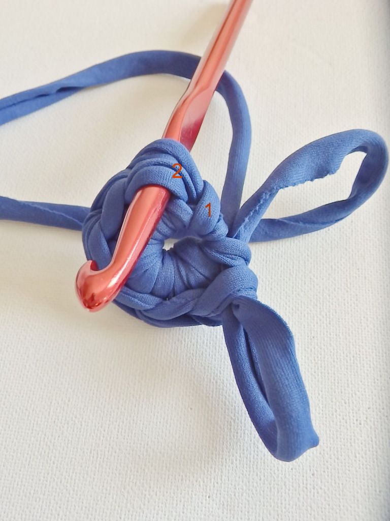 Rond parfait crocheté au point de jersey - Tutoriel - faitenchiffon