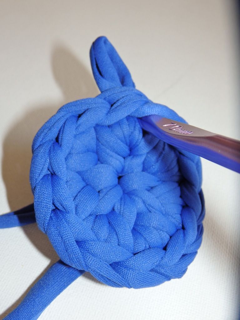 Rond parfait crocheté au point de jersey - Tutoriel - faitenchiffon