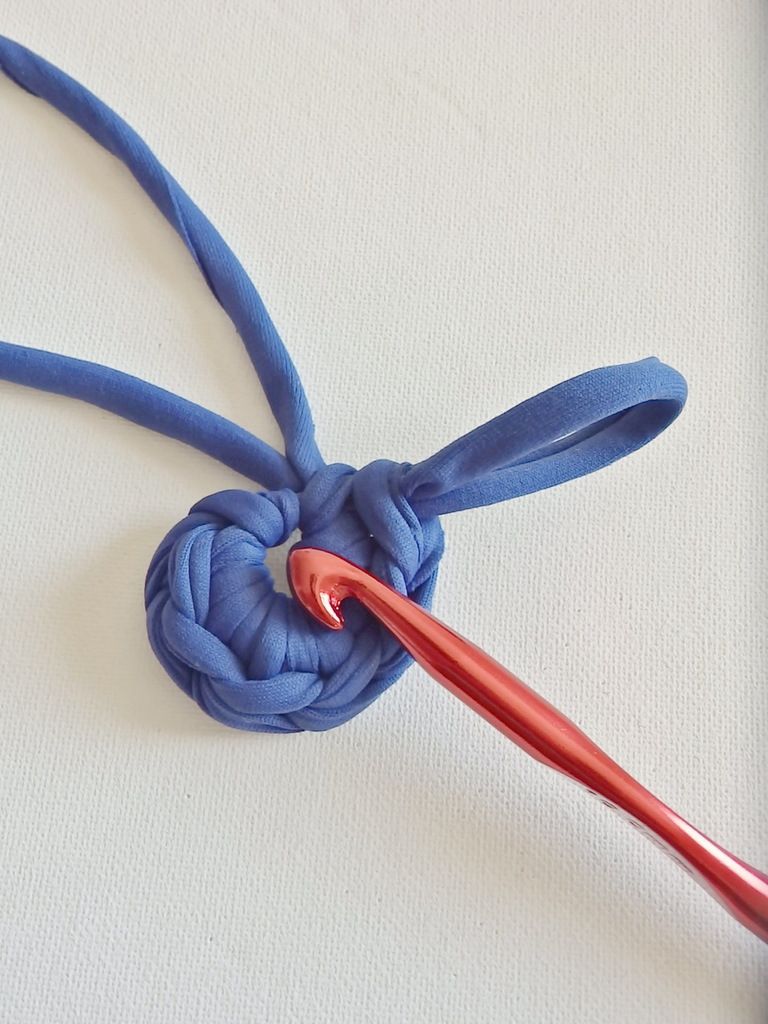 Rond parfait crocheté au point de jersey - Tutoriel - faitenchiffon