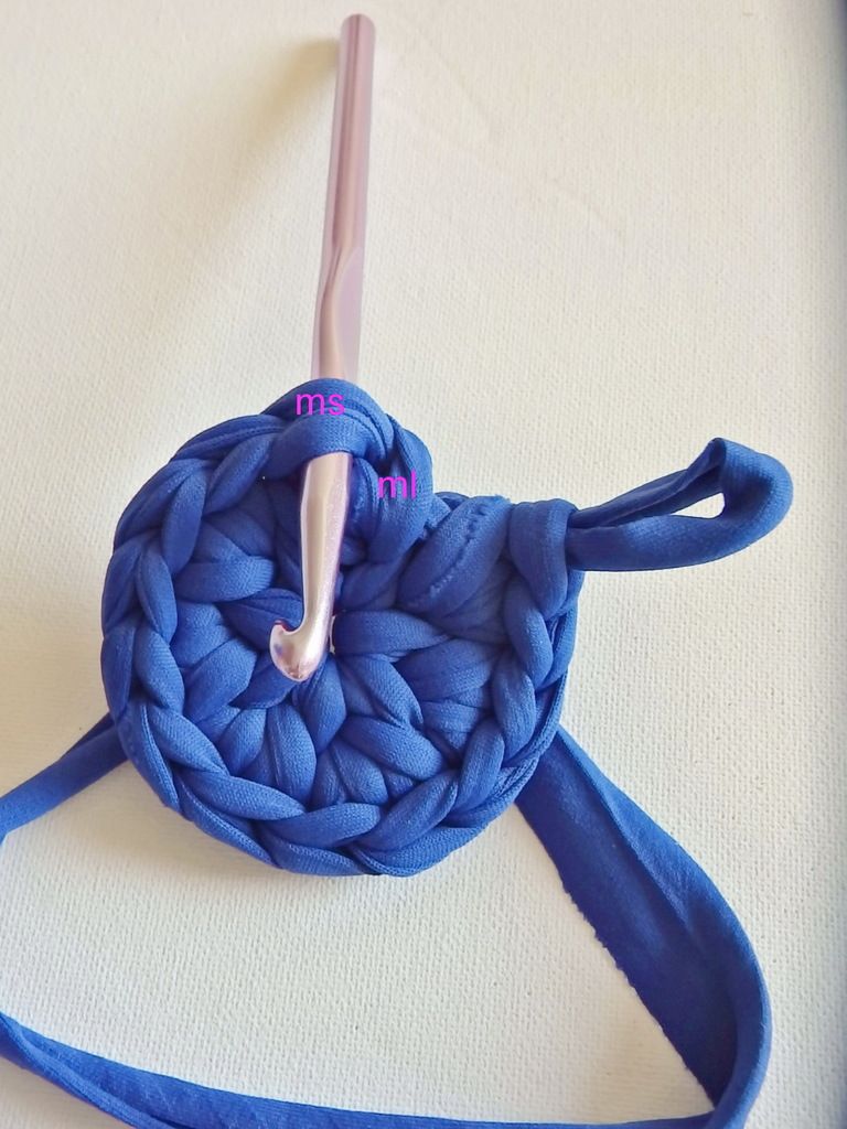 Rond parfait crocheté au point de jersey - Tutoriel - faitenchiffon