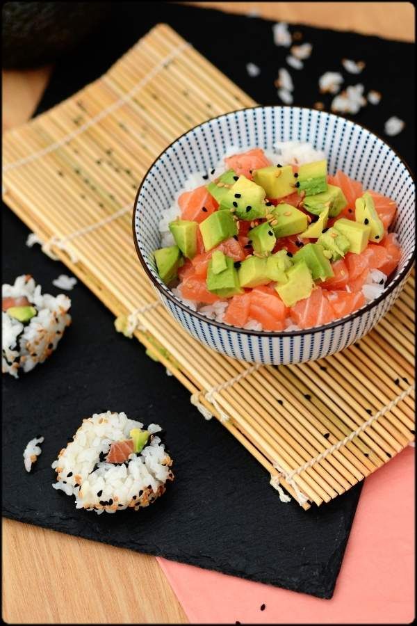 Chirashi façon California Rolls - Cerise & Compagnie