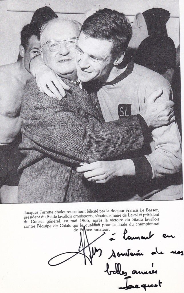 Jacques Ferrette : hommage - Stade Lavallois Museum