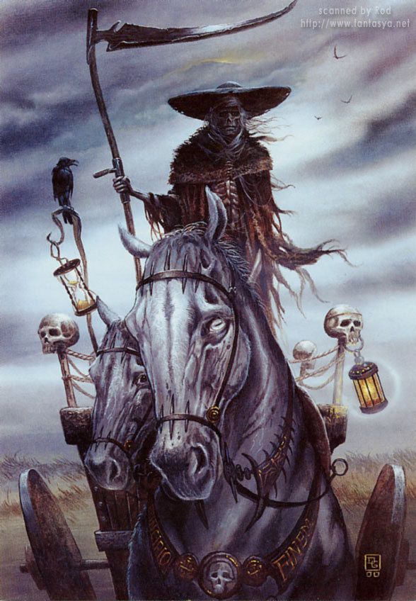 Une légende Bretonne: L'ankou