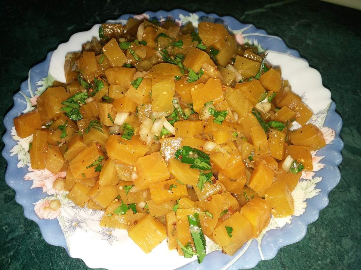 Salade de betterave jaune au balsamique: - CuisineStyle