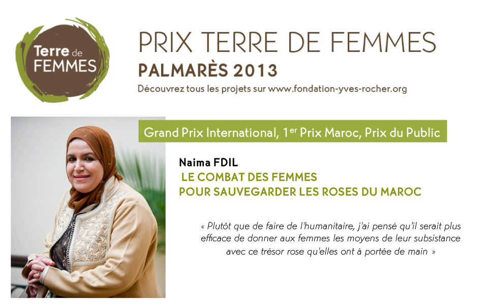 Naima FDIL - Le combat des femmes pour sauvegarder les roses au Maroc ...