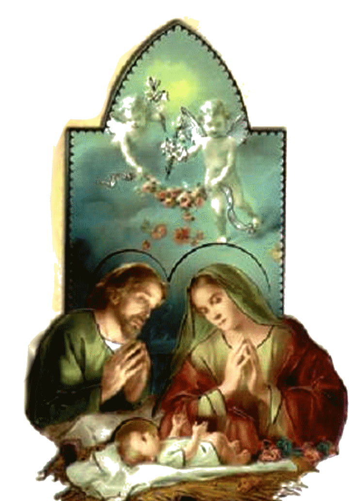 Tubes gifs crèches - nativité - Balades comtoises