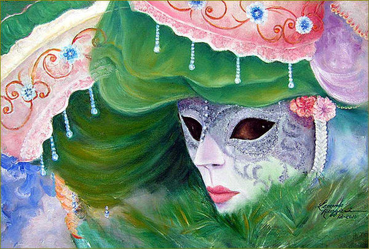 Masques - Carnaval - mardi-gras par les grands peintres - Leonardo ...