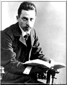 Rainer Maria RILKE - poète - "Je te vois, rose, livre entrebâillé ...