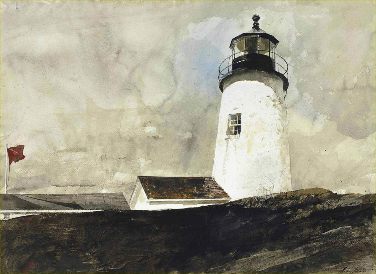 Phares en peinture - Andrew Wyeth (1917-2009) - Balades comtoises