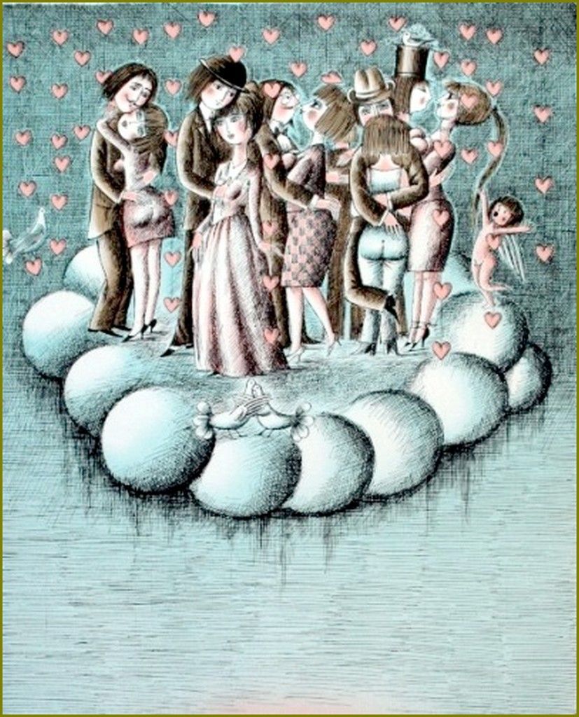 Les amoureux de Peynet - Saint Valentin - Balades comtoises